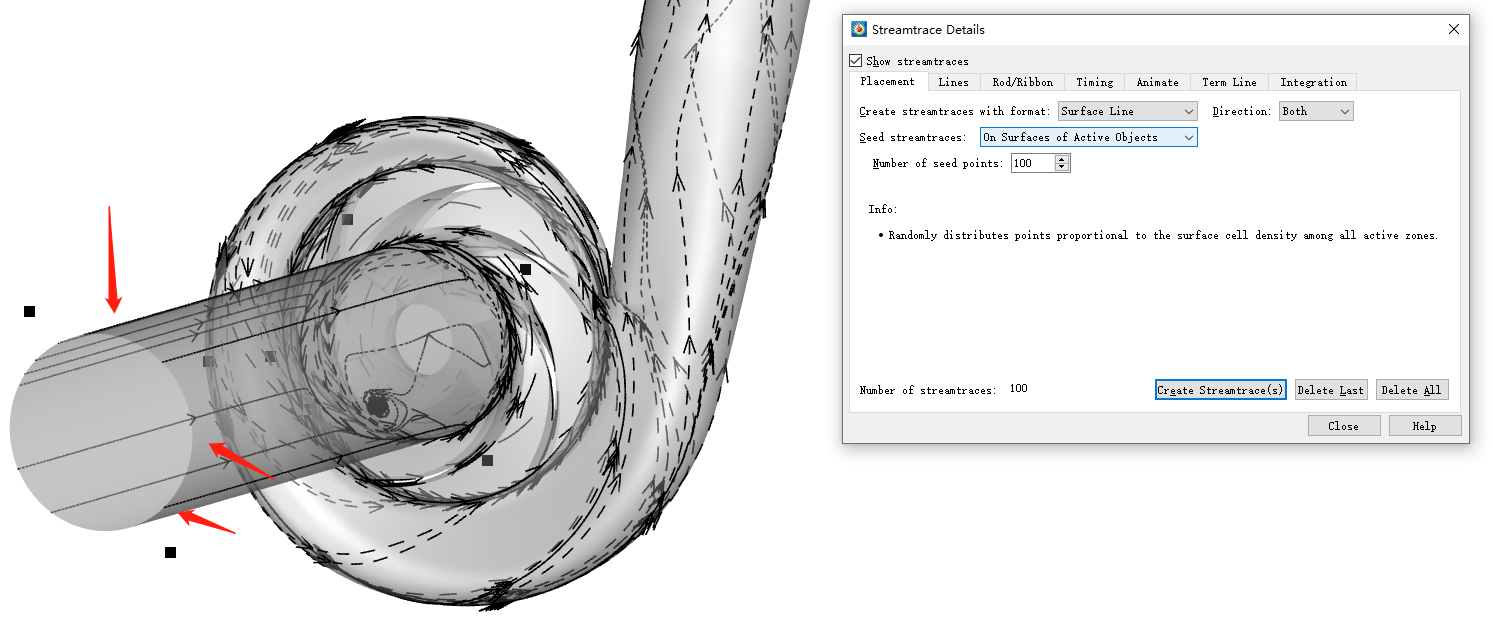 Tecplot：8.流线（Streamtraces）菜单解析 – 泵小丫