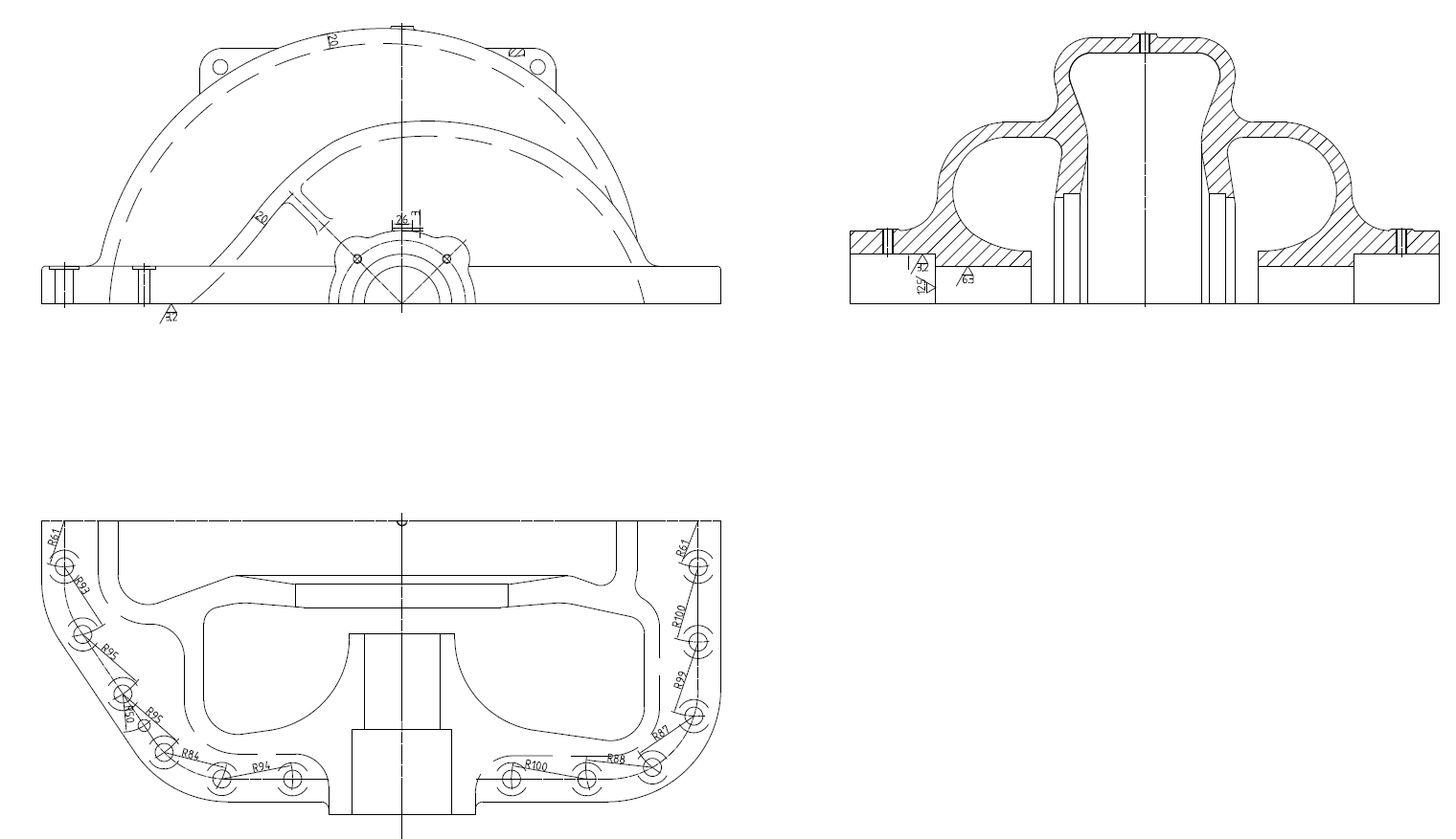 单级双吸水平中开离心泵BB1建模视频教程：精品内容 – 泵小丫